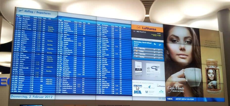 Digital Signage Klips: Passenger Terminal Expo 2012 - Digital Signage Blog