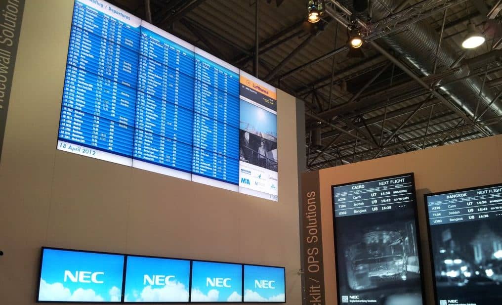 Digital Signage Klips: Passenger Terminal Expo 2012 - Digital Signage Blog