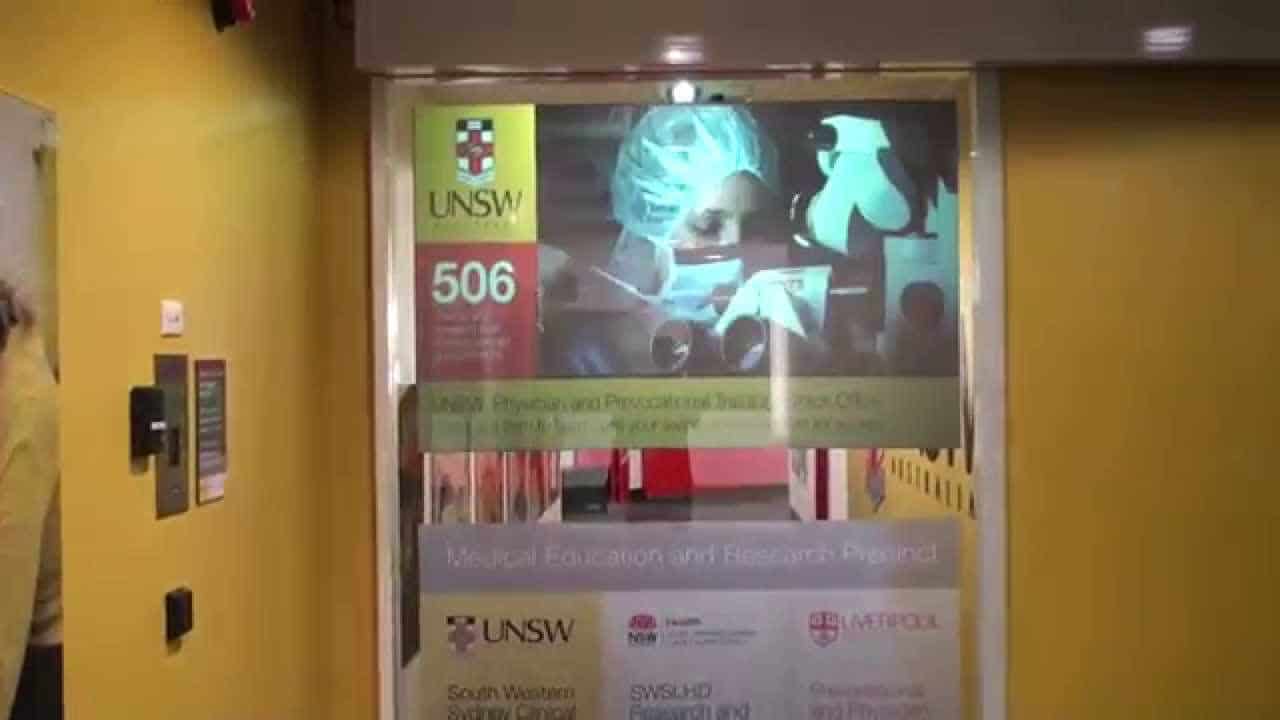 CASE STUDY: INNOVATIVE GLASS DOOR PROJECTION - Digital Signage Blog